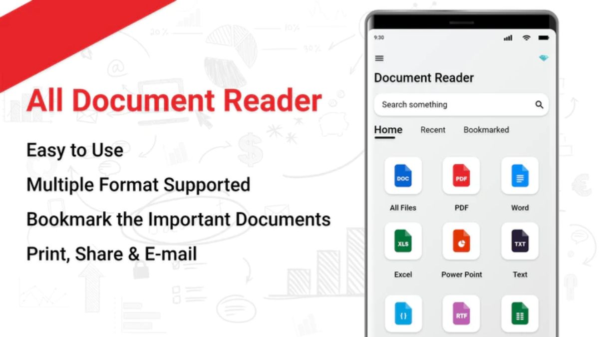 Tải Document Reader - Đọc file tài liệu Word, Excel, PDF