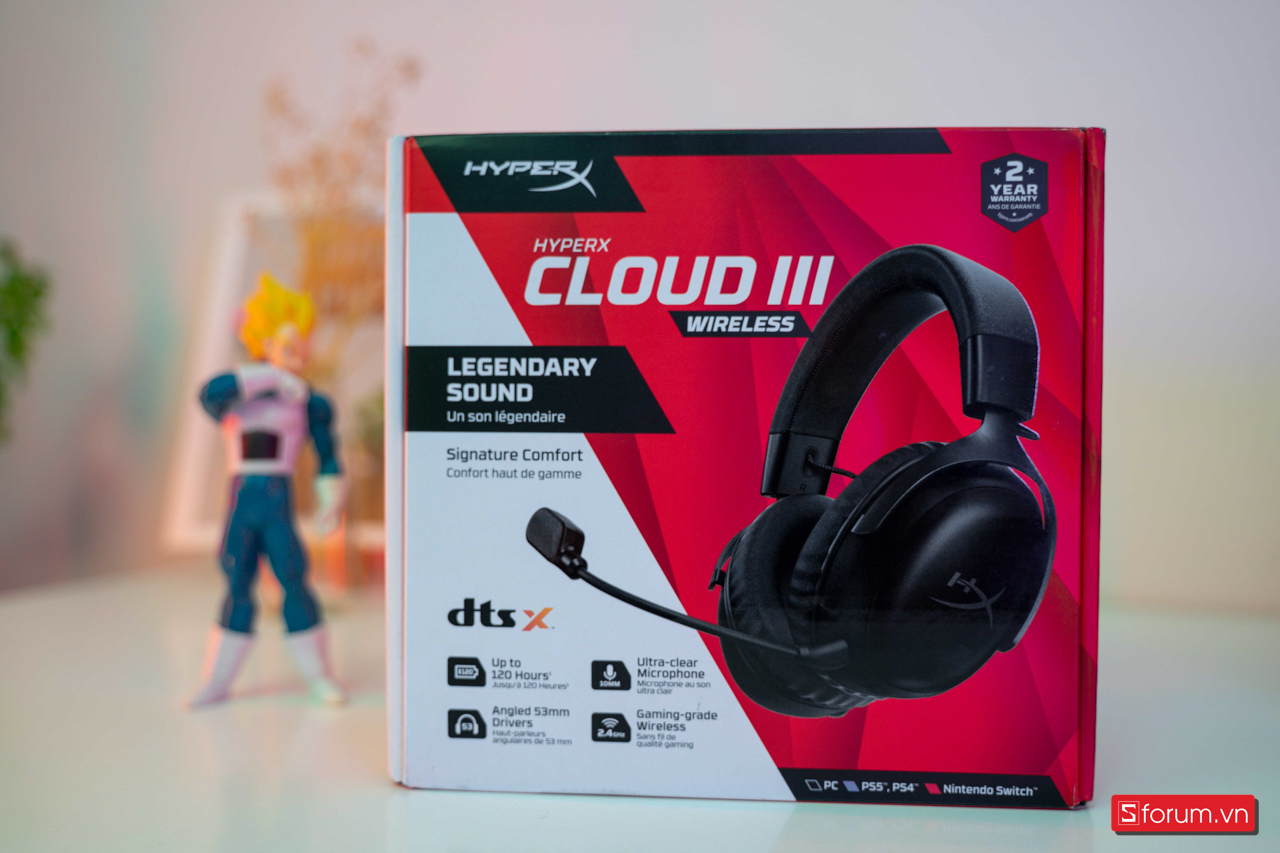 Trên tay tai nghe gaming HyperX Cloud II Wireless: "Hack" nhẹ từng bước ...