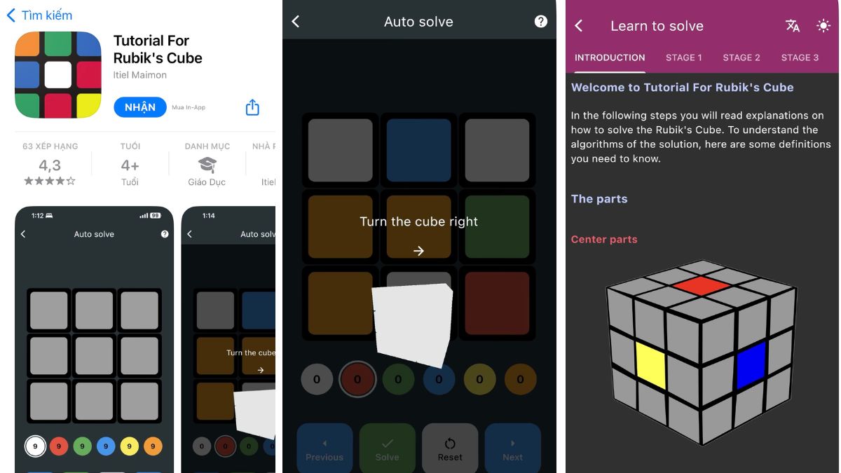 Cách giải Rubik 3x3 nhanh nhất từ cơ bản đến nâng cao