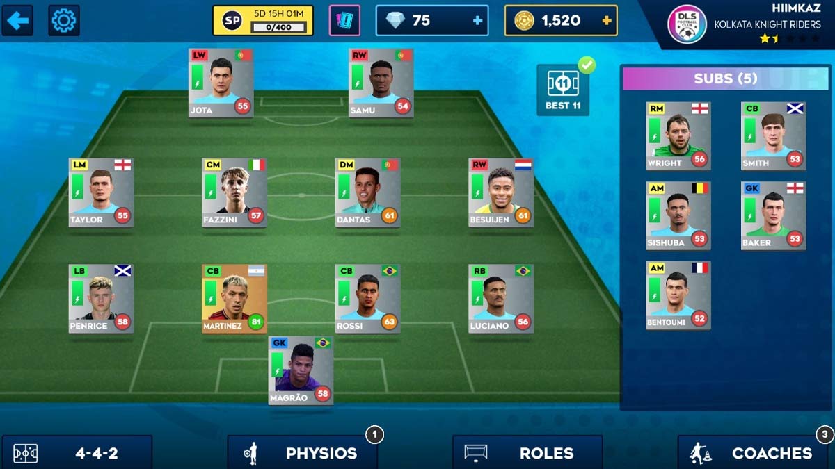 Cách Build đội hình DLS 2024 (Dream Leauge Soccer) mạnh nhất