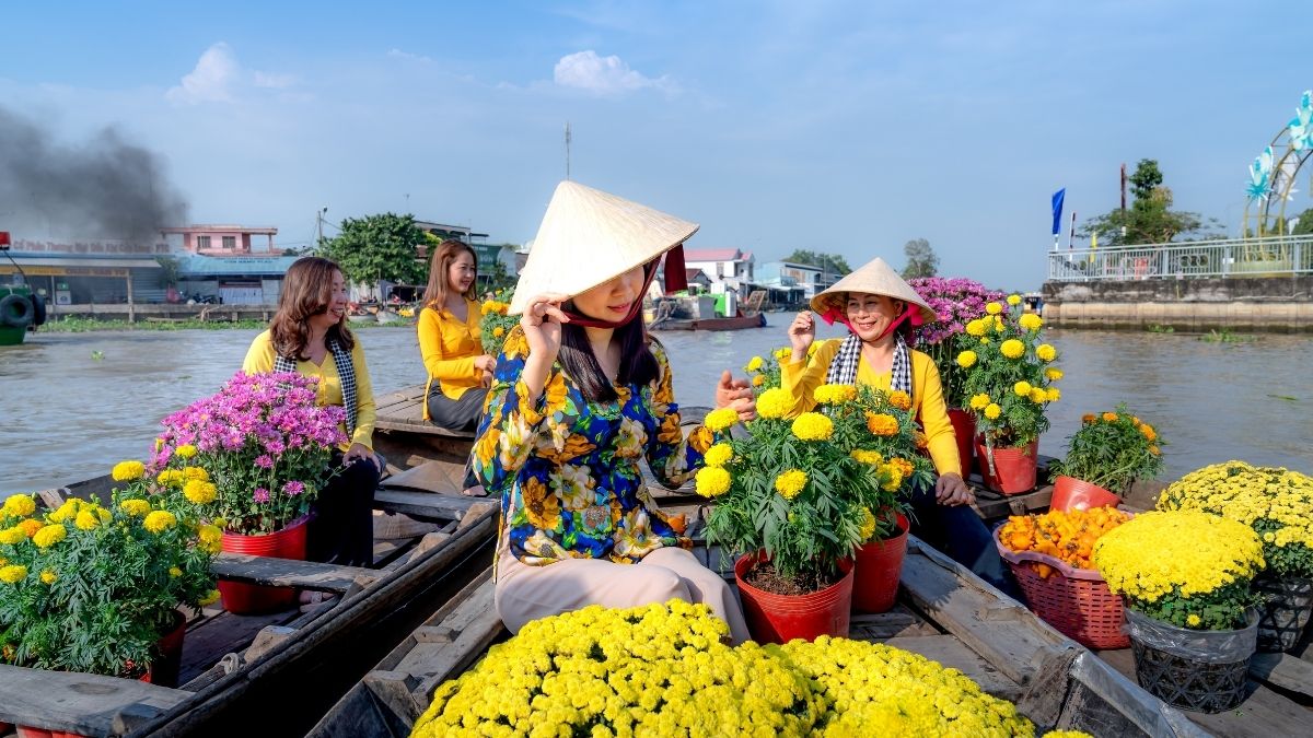 50+ hình ảnh chợ Tết Việt Nam: Khám phá nét đẹp truyền thống