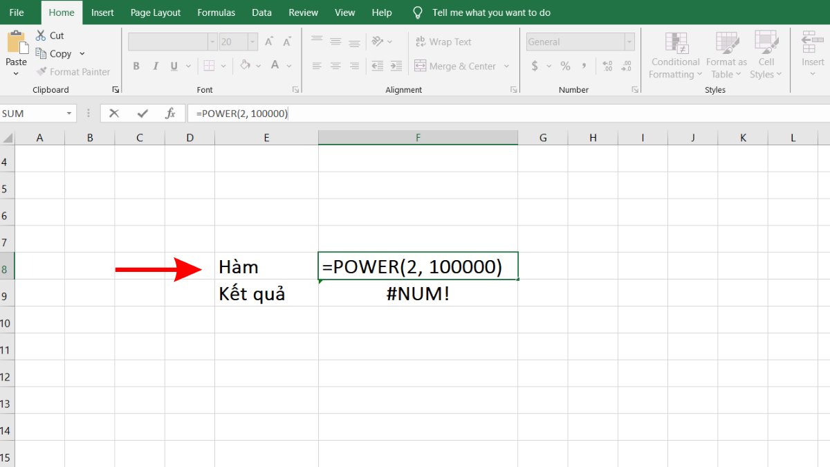 #NUM là lỗi gì trong Excel và cách khắc phục đơn giản