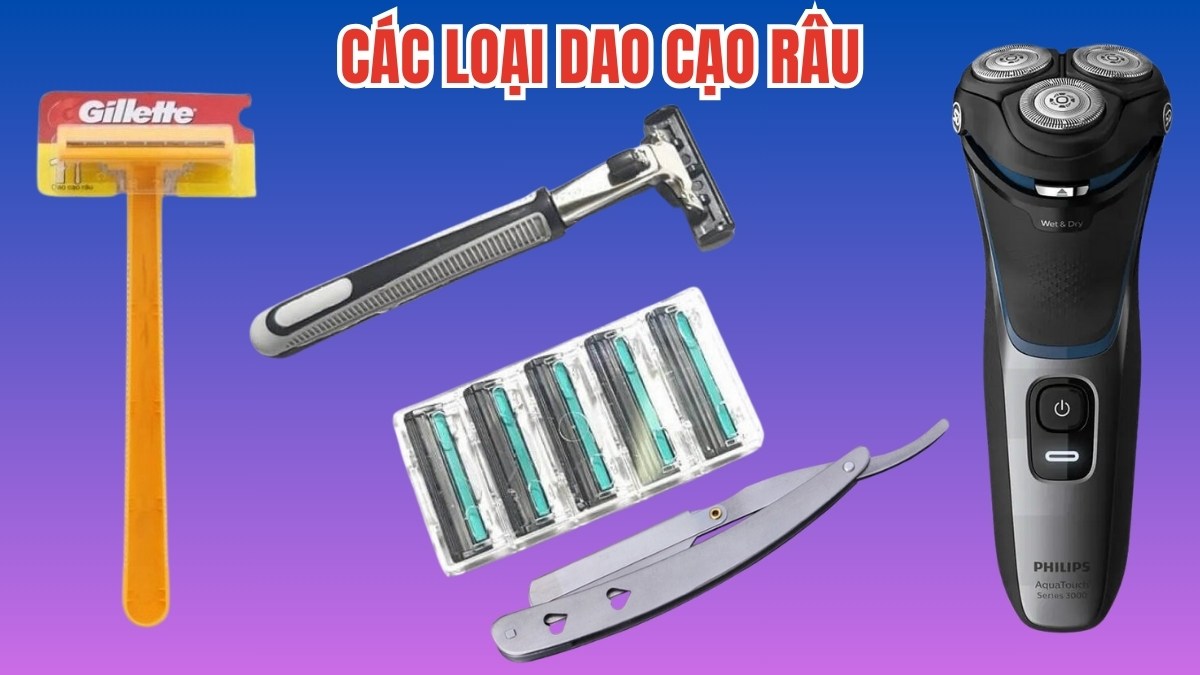 Hướng dẫn cách dùng dao cạo râu đúng chuẩn và an toàn