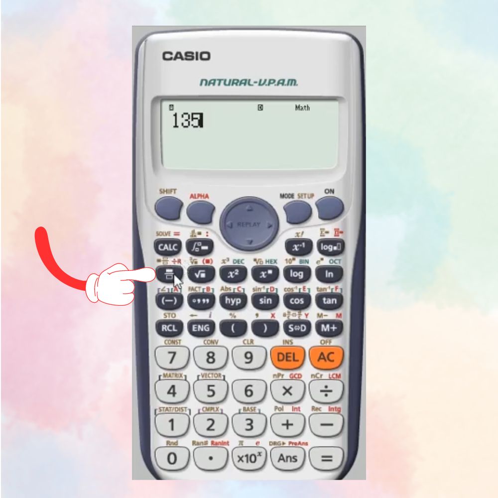 Cách tìm số dư trên máy tính Casio 580 nhanh chóng và dễ dàng