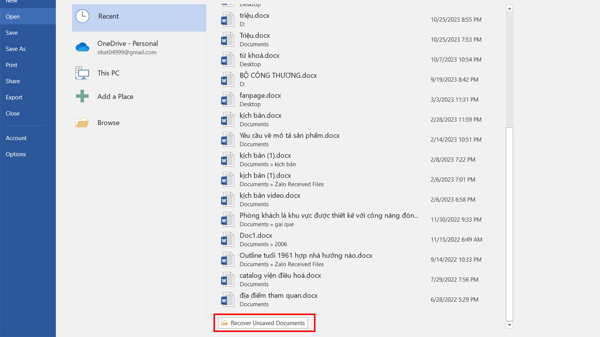 10+ cách khắc phục lỗi không mở được file Word hiệu quả nhất