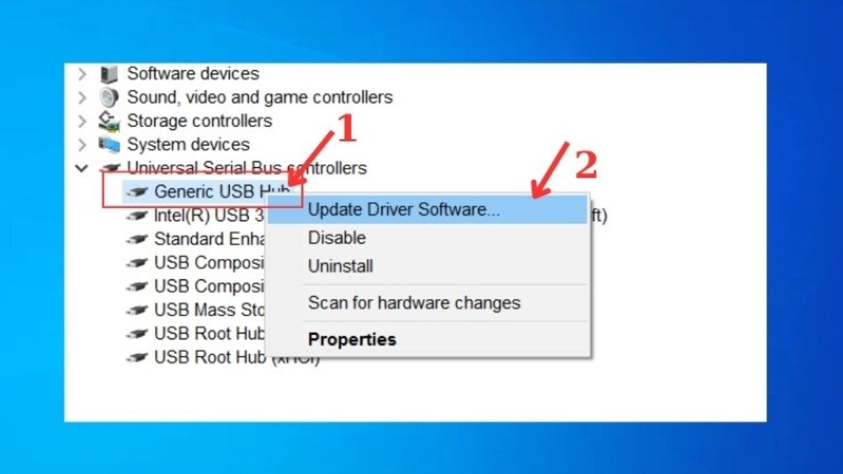 Lỗi USB device not recognized: Nguyên nhân và cách sửa lỗi