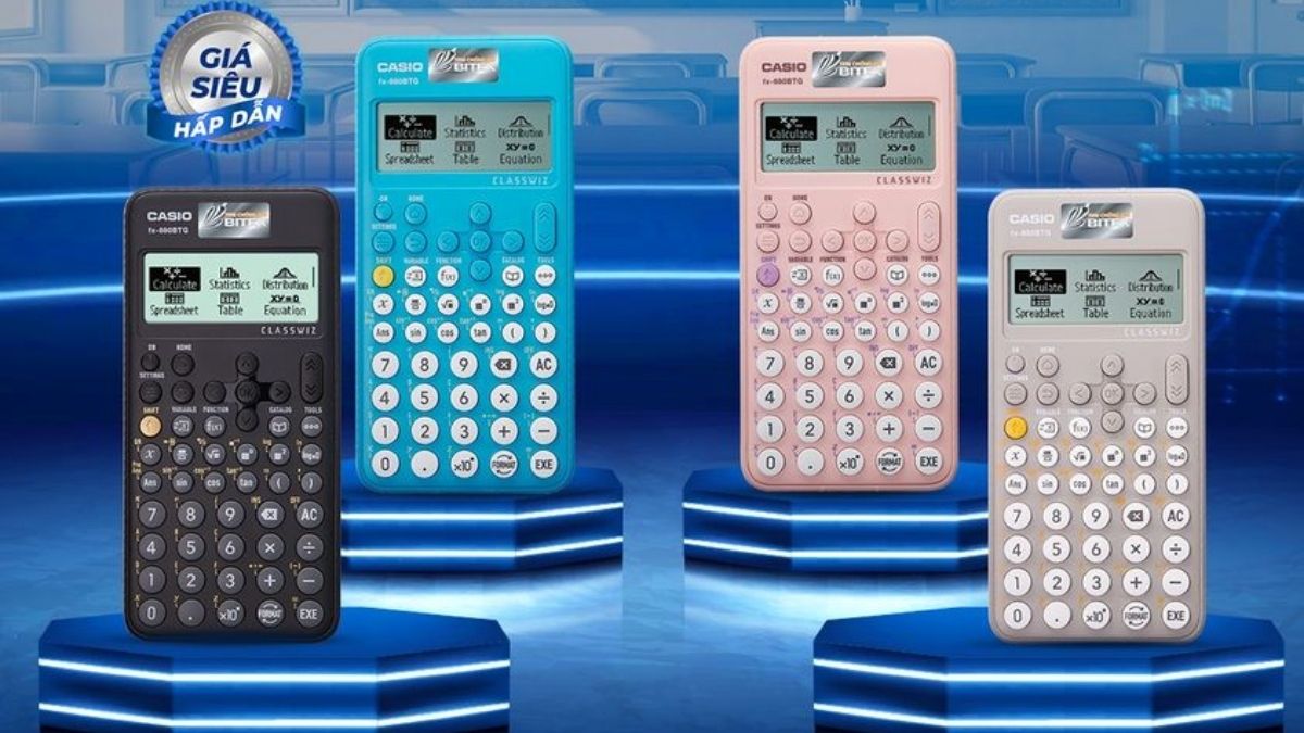 Giải đáp máy tính Casio 880 có được mang vào phòng thi không?