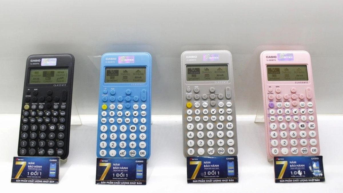 Giải đáp máy tính Casio 880 có được mang vào phòng thi không?