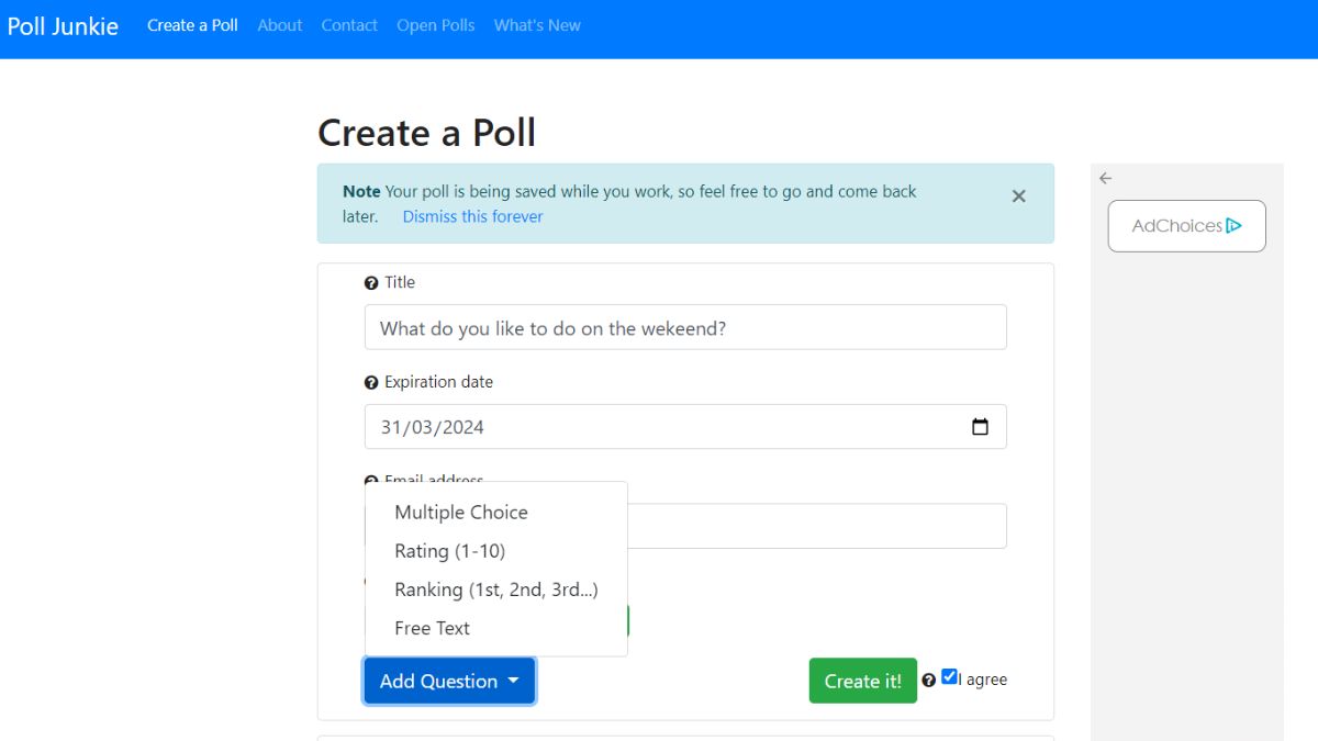 8 Công cụ tạo bình chọn online - Tạo cuộc khảo sát miễn phí