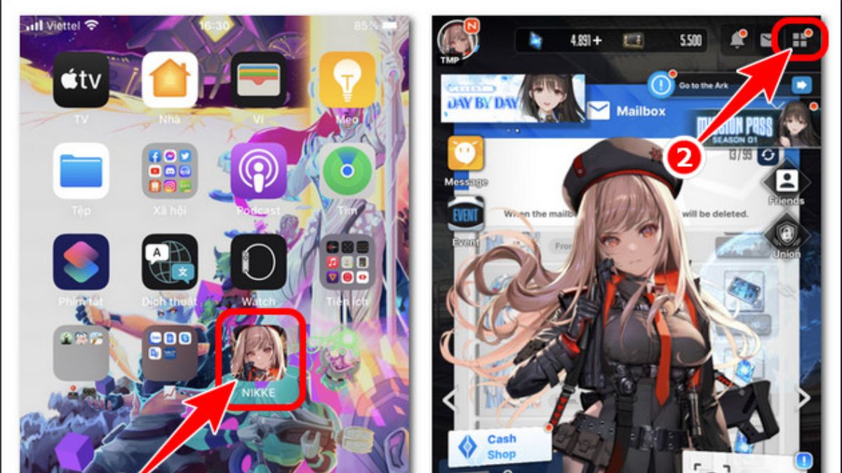 Code Goddess of Victory Nikke mới nhất 2024 đang hoạt động